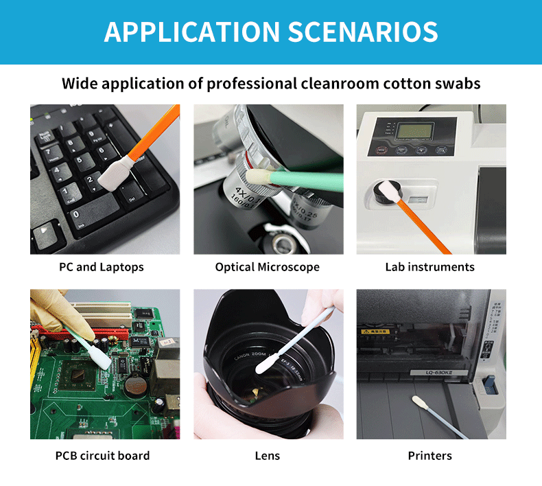 How to Use Cleanroom Swabs in Cleanroom Applications - Myesde Wiper