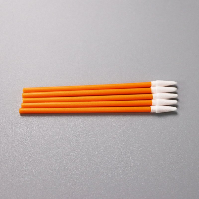 Microfiber Polyester Tipped Swabs With Pointed Head and PP Handles